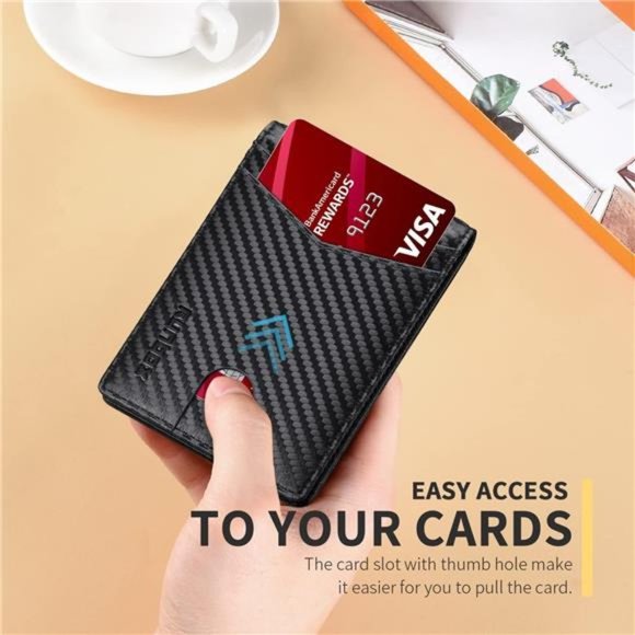 Bags | Mens Wallets 15 Card Holder Slim Rfid Leather 2 Id Window With ...